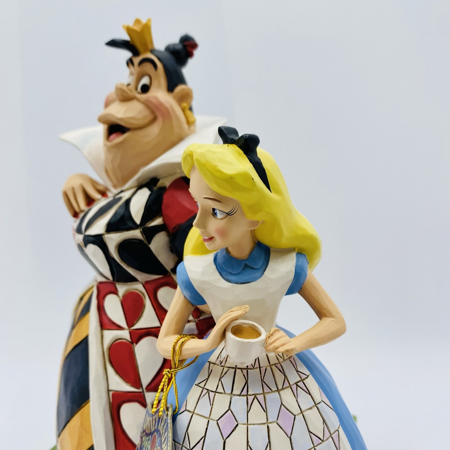 Jim Shore - Alice e la Regina di Cuori